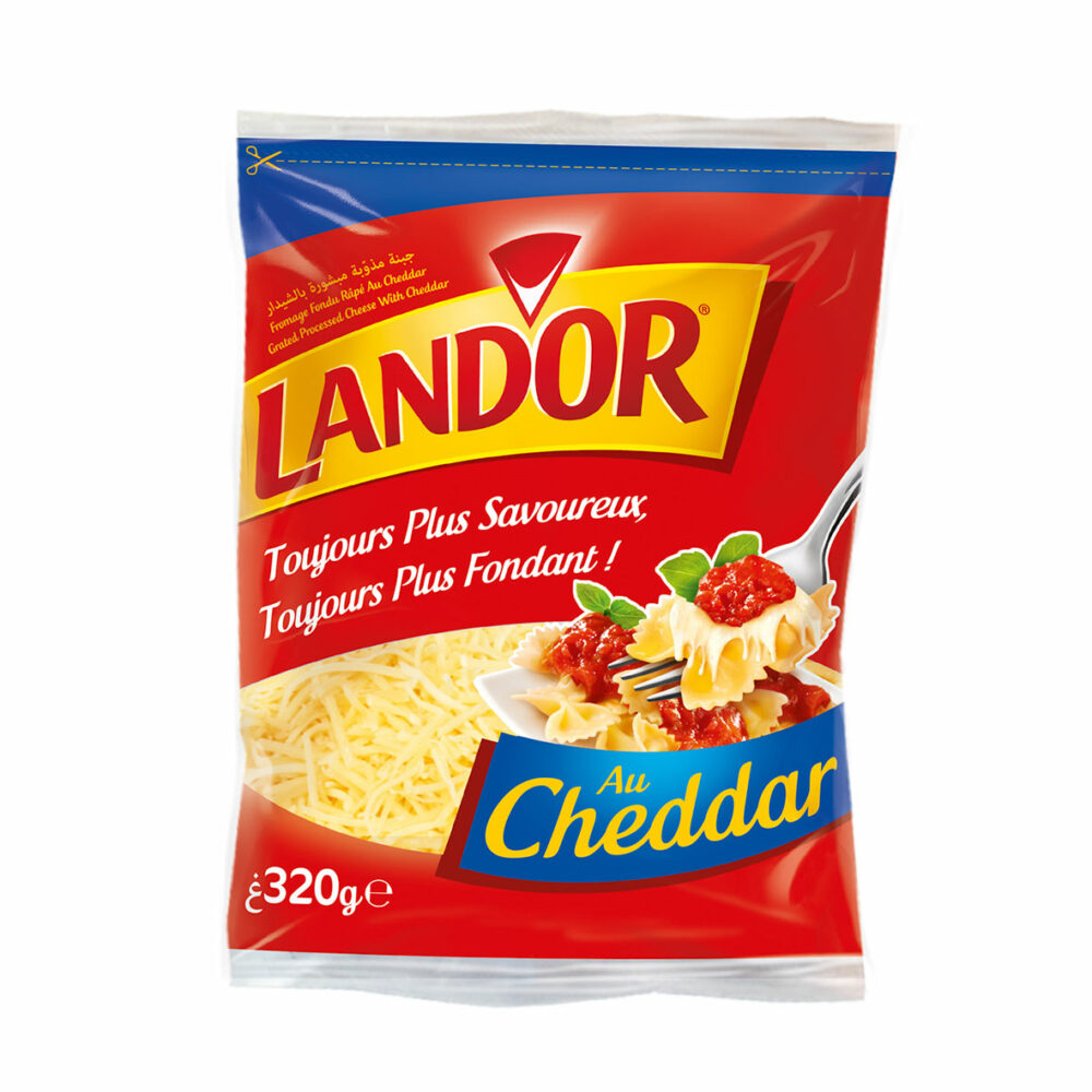 Land'or grated With Cheddar - LANDOR GROUP