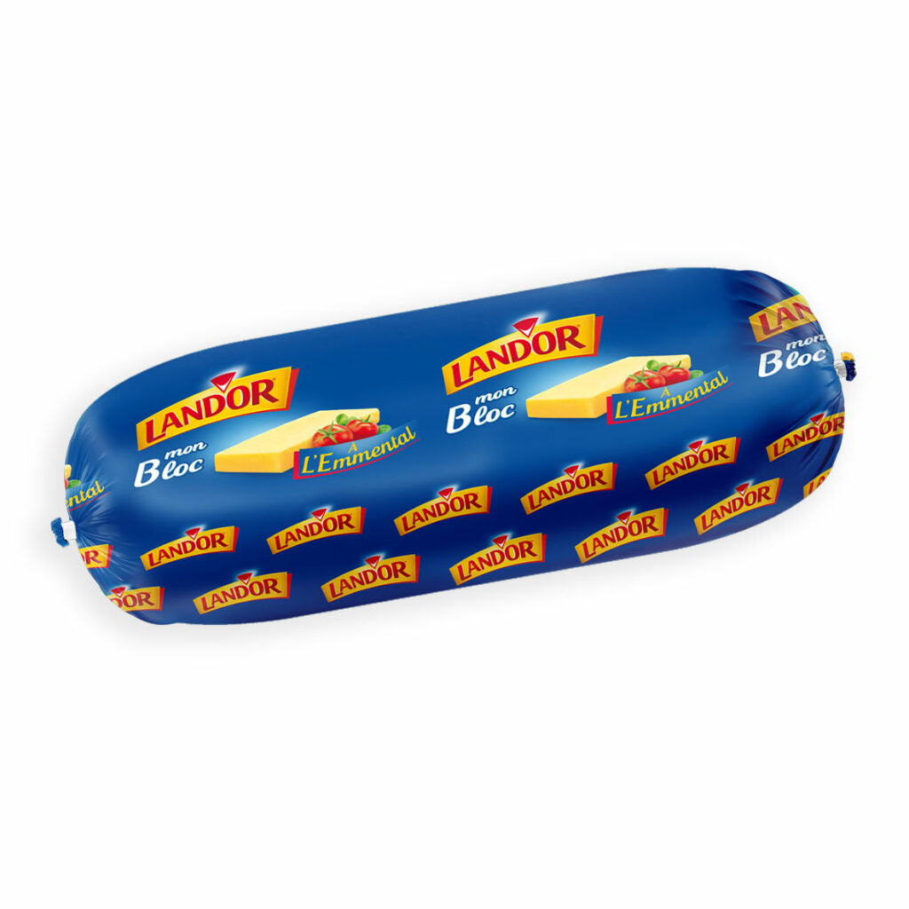 Emmental Cheese Block Land'Or - LANDOR GROUP
