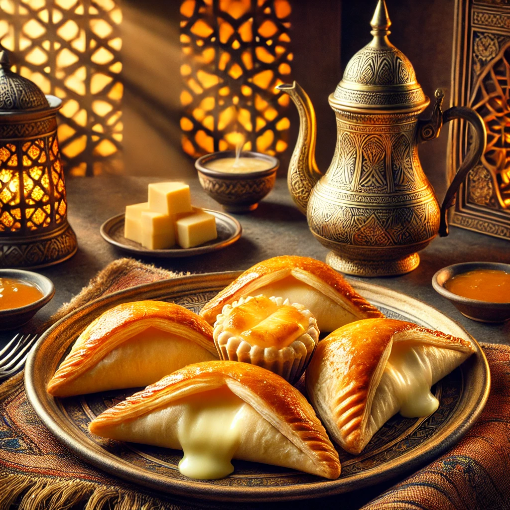 Cheese Fatayer: A Golden Middle Eastern Pastry Delight