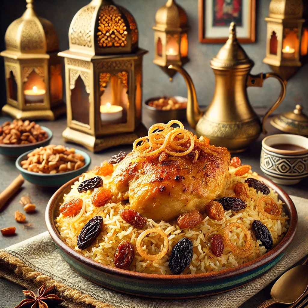 Creamy Chicken Mandi: A Luxurious Middle Eastern Rice Dish